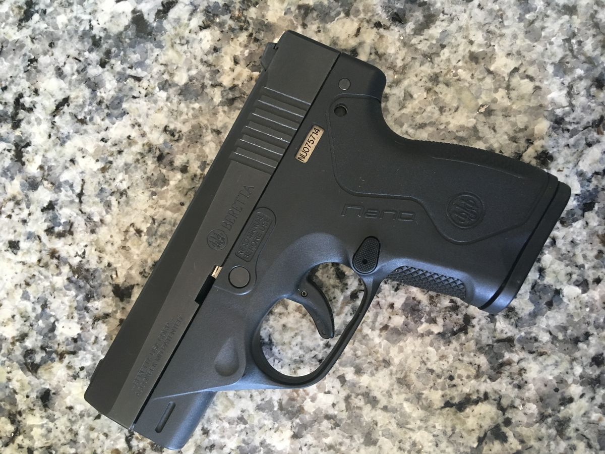 Beretta - Nano,BU9..3-Magazines! 9mm semi automatic pistol...great ...